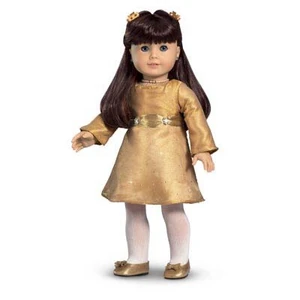 Shimmery Gold Dress | American Girl Wiki | Fandom