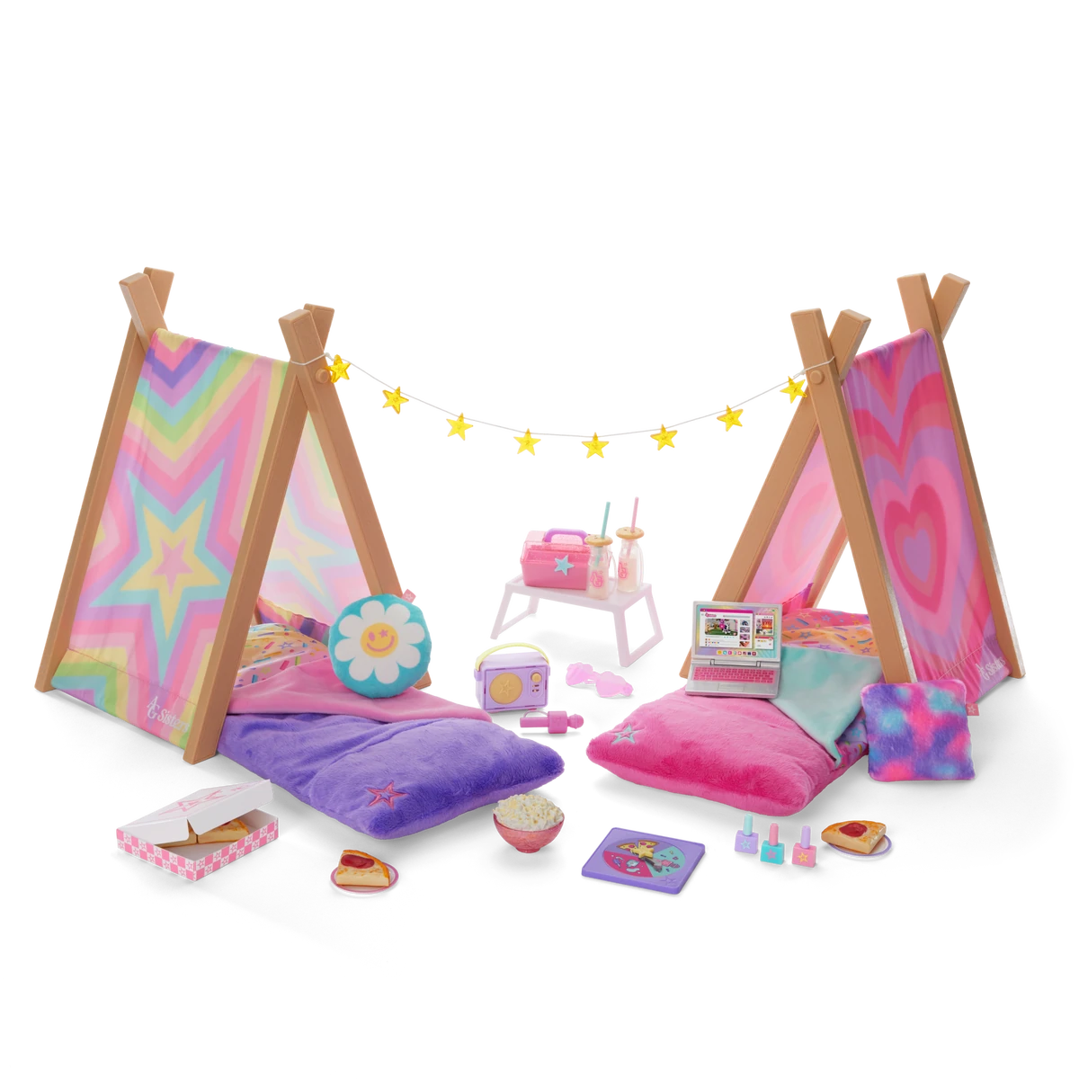 Glamping Girls Sleepover Set | American Girl Wiki | Fandom