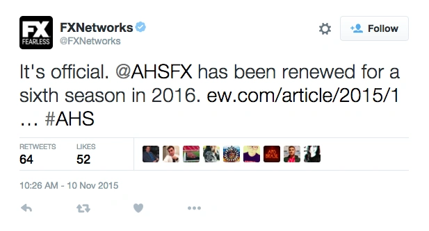 User blog:Witnessme/AHS Renewed For Sixth Season | American Horror ...