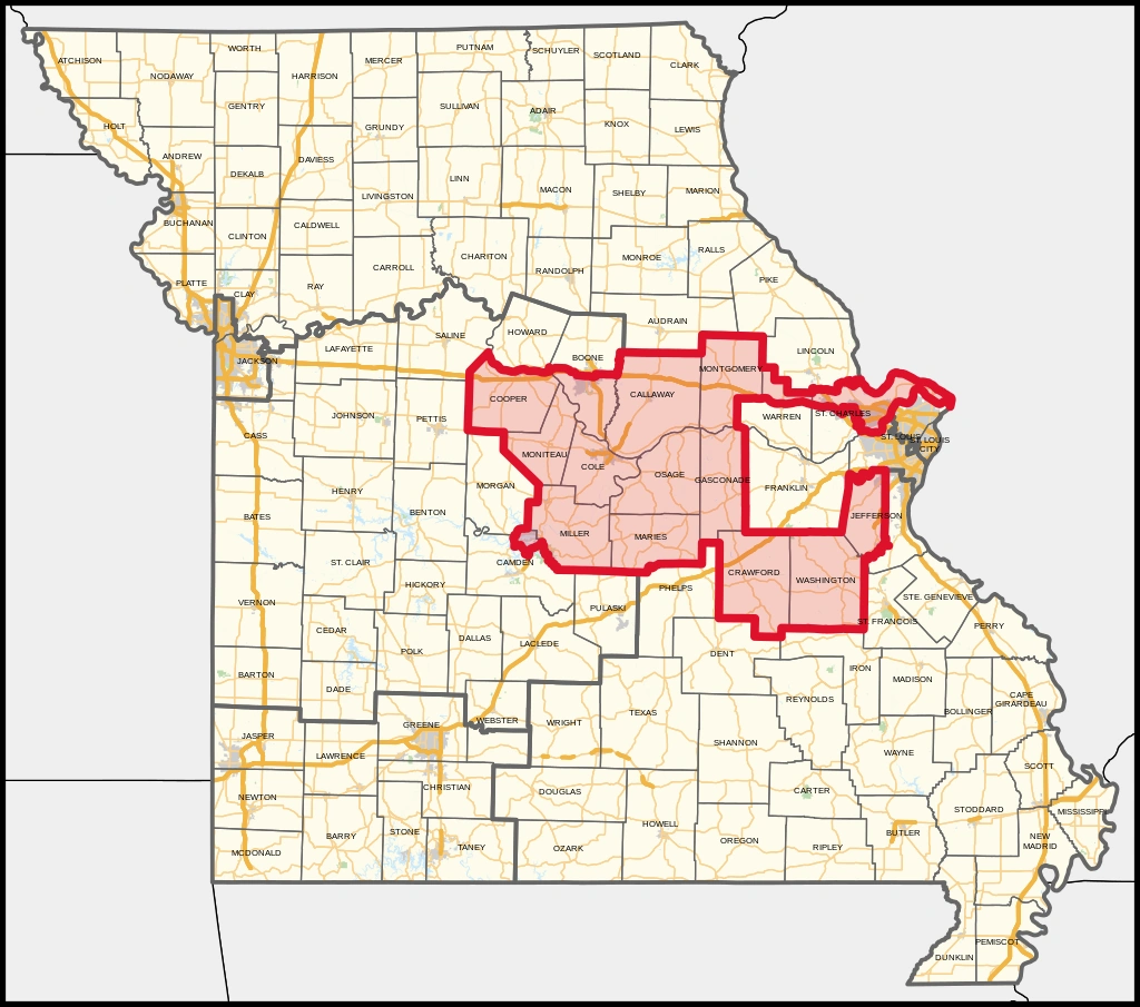 Missouri's 3rd congressional district | American Politics Wiki | Fandom