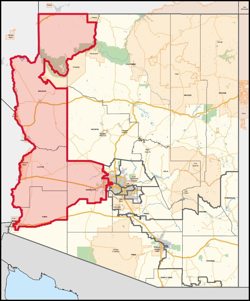 Arizona's 9th congressional district | American Politics Wiki | Fandom
