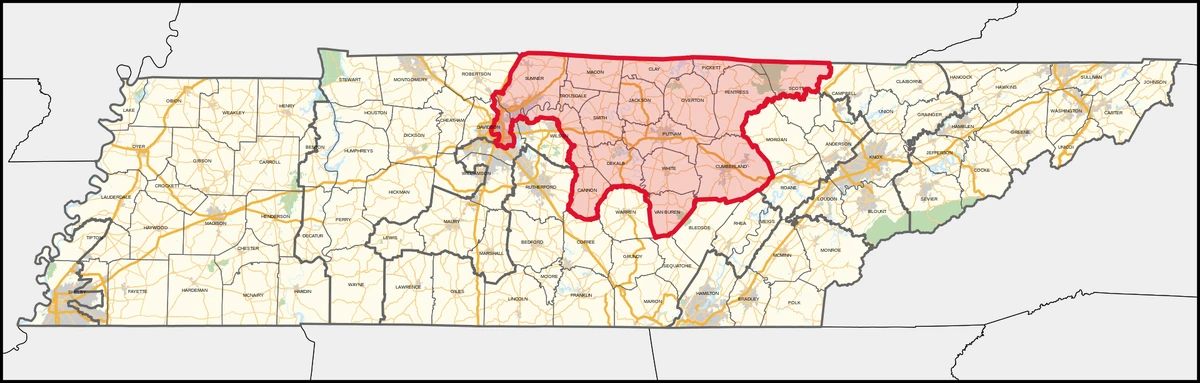 Tennessee's 6th congressional district | American Politics Wiki | Fandom