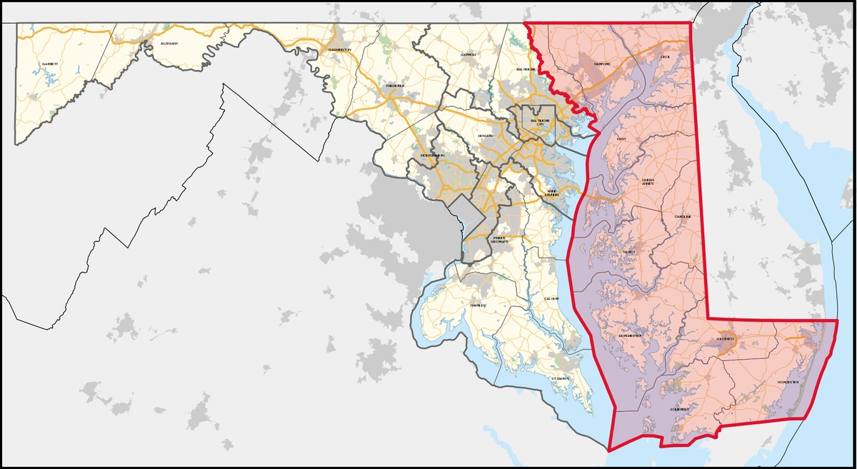 Maryland's 1st congressional district | American Politics Wiki | Fandom