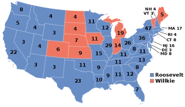 Election Of 1940 Results