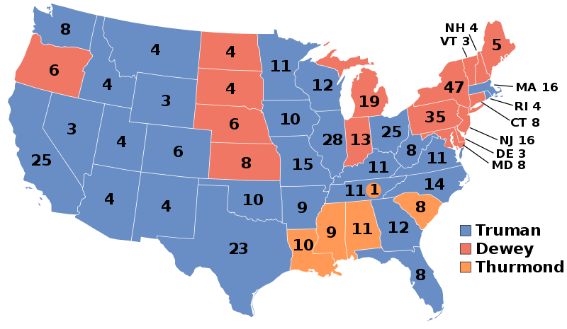 1948 United States presidential election | American Politics Wiki | Fandom
