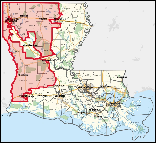 Louisiana's 4th congressional district | American Politics Wiki | Fandom