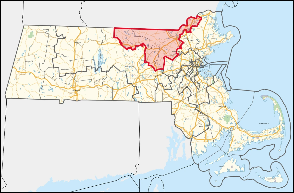 Massachusetts's 3rd congressional district | American Politics Wiki ...