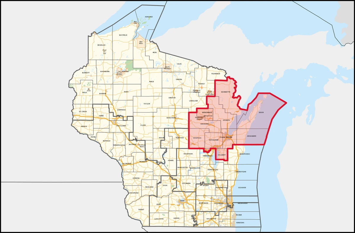 Wisconsin's 8th congressional district | American Politics Wiki | Fandom