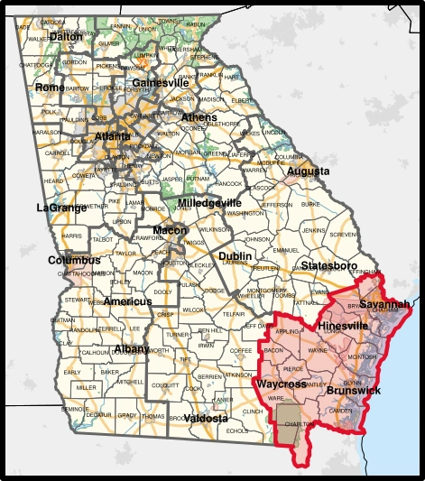 Georgia's 1st congressional district | American Politics Wiki | Fandom