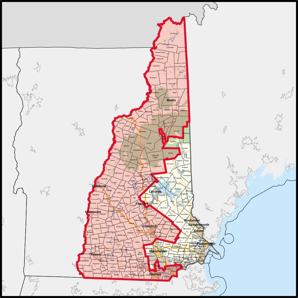 New Hampshire's 2nd congressional district | American Politics Wiki ...