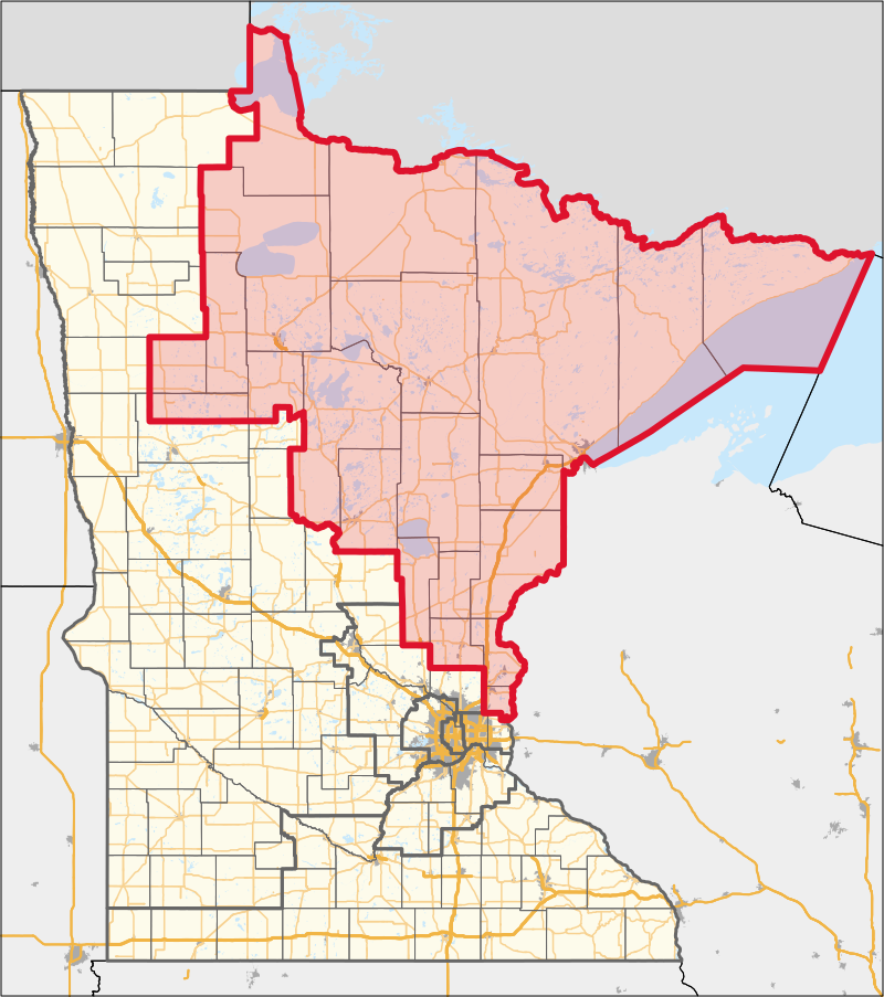 Minnesota's 8th congressional district | American Politics Wiki | Fandom
