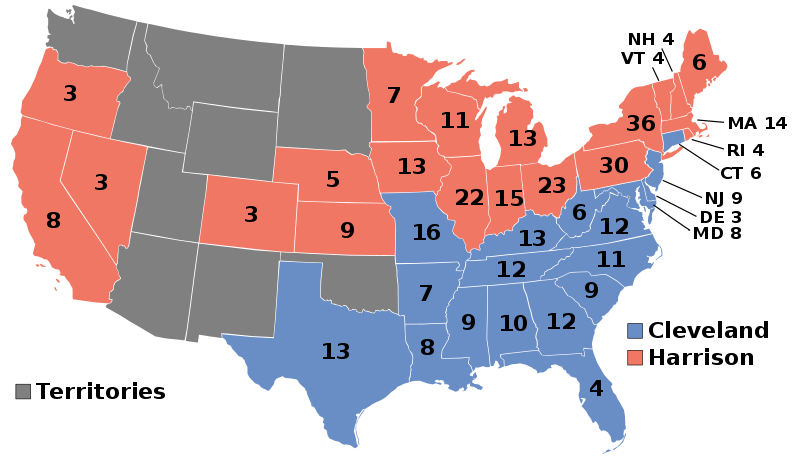 1888 United States presidential election | American Politics Wiki | Fandom
