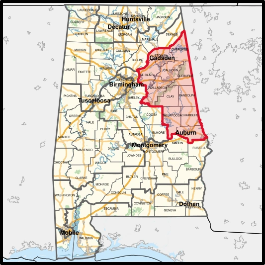 Alabama's 3rd congressional district | American Politics Wiki | Fandom