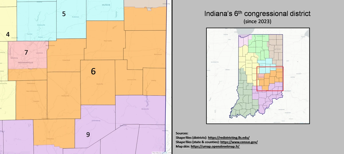 Indiana's 6th congressional district | American Politics Wiki | Fandom