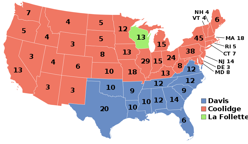 1924 United States presidential election | American Politics Wiki | Fandom