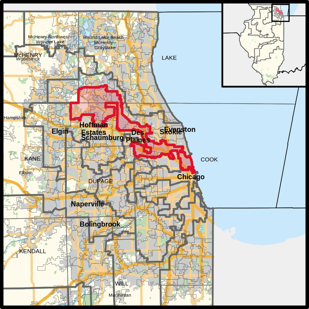 Illinois's 5th congressional district | American Politics Wiki | Fandom