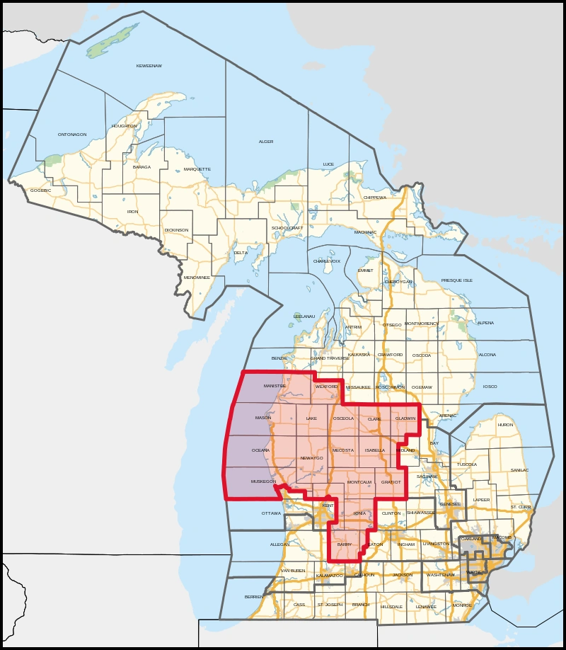 Michigan's 2nd congressional district | American Politics Wiki | Fandom