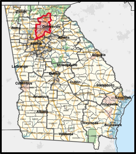 Georgia's 7th congressional district | American Politics Wiki | Fandom