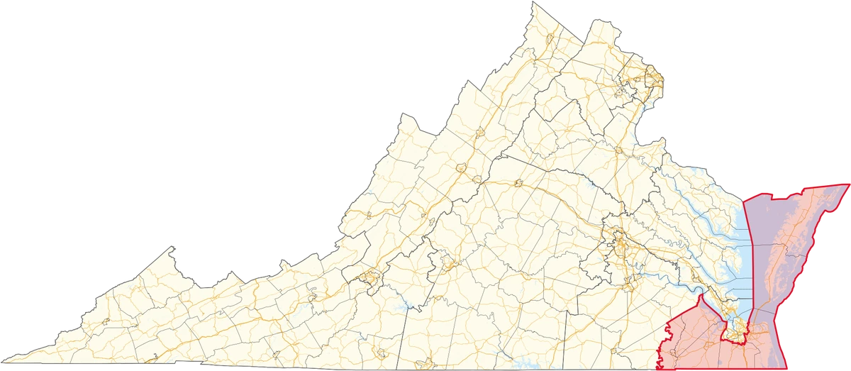 Virginia's 2nd congressional district | American Politics Wiki | Fandom