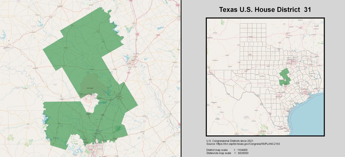 Texas's 31st congressional district | American Politics Wiki | Fandom