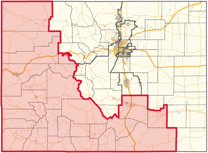 Colorado's 3rd congressional district | American Politics Wiki | Fandom