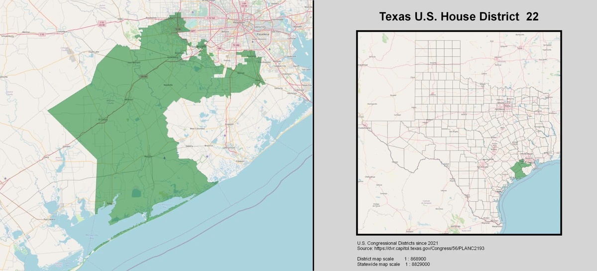 Texas's 22nd congressional district | American Politics Wiki | Fandom