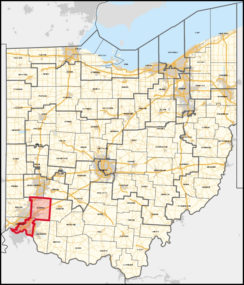 Ohio's 1st congressional district | American Politics Wiki | Fandom