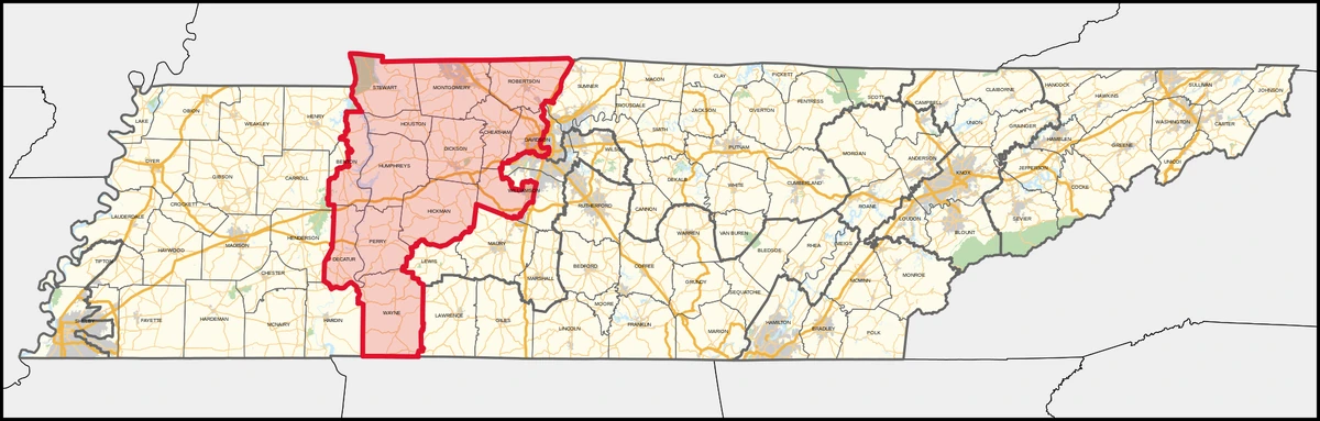 Tennessee's 7th congressional district | American Politics Wiki | Fandom