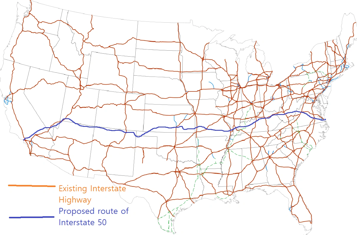 Interstate 50 | American Roads Wiki | Fandom