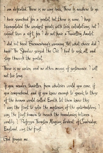 Notes (Rebirth) | Amnesia Wiki | Fandom