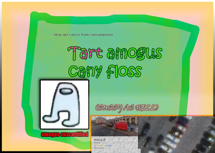 Tart Amogus Cany Floss | Amogus Wiki | Fandom