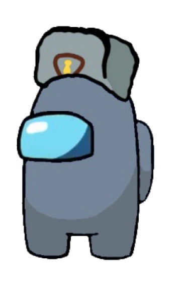 Grey among us logo - hppere