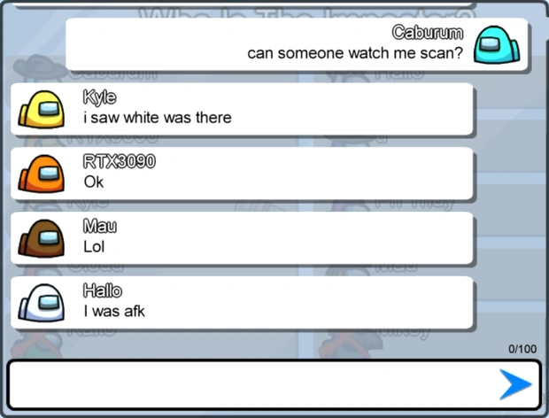 Chat normale | Among Us Wiki | Fandom