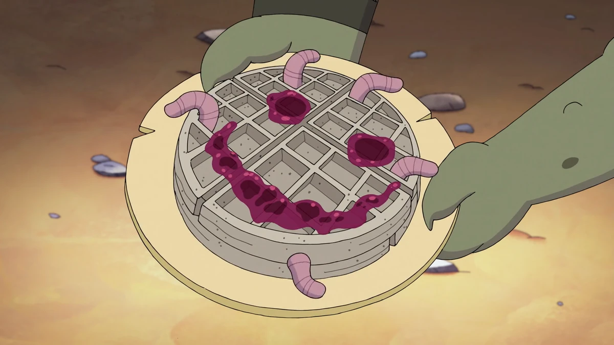 Worm waffle | Amphibia Wiki | Fandom