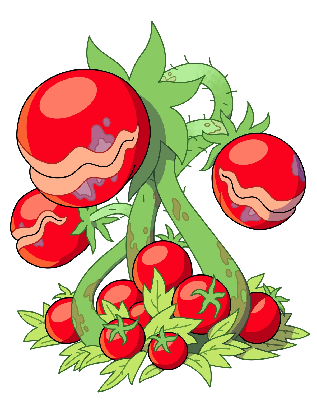 Carnivorous tomato plant/Designs | Amphibia Wiki | Fandom