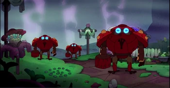 Fire Frobot | Amphibia Wiki | Fandom