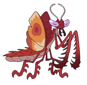 Red mantis | Amphibia Wiki | Fandom