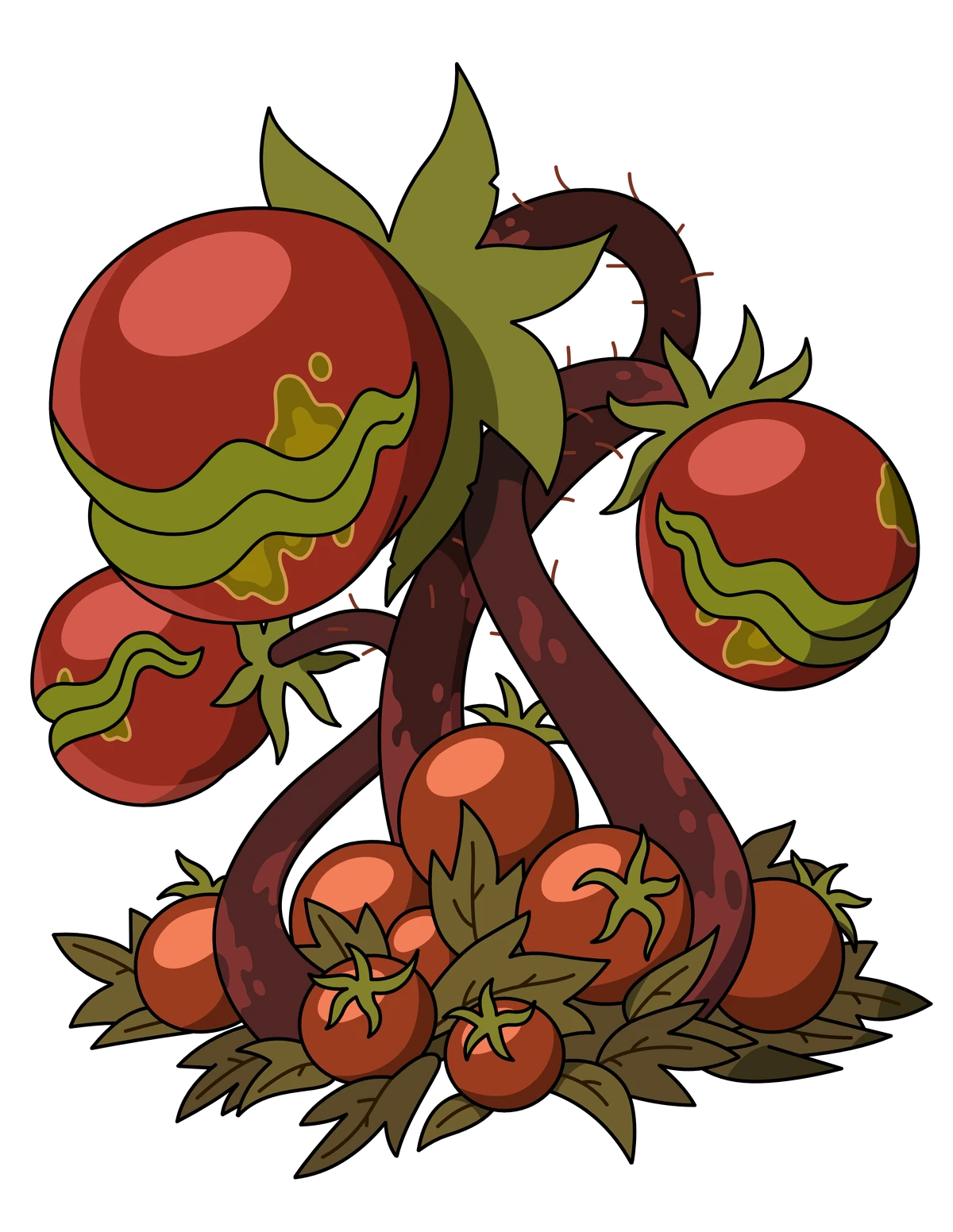 Carnivorous tomato plant/Designs | Amphibia Wiki | Fandom