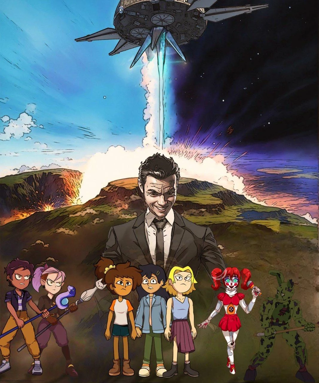 The corruption of the calamity trio amphibia s4 story | Amphibia Fanon ...