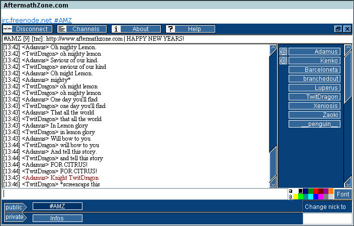 IRC | Aftermath Zone Wiki | Fandom