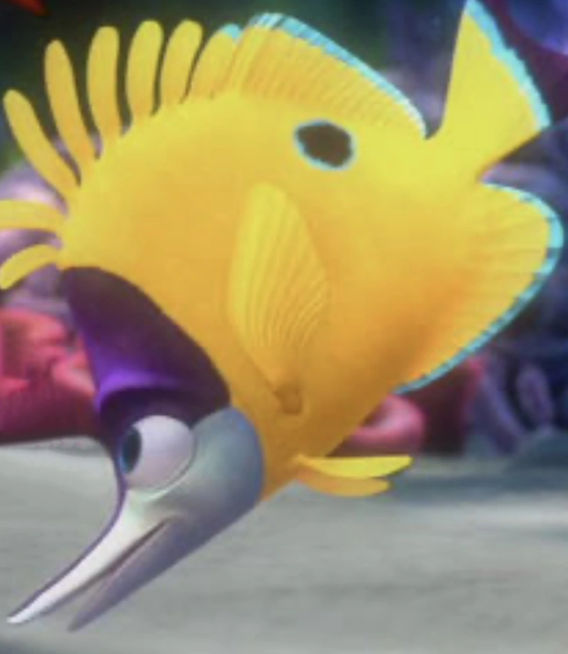 Tad The-Longnose Butterflyfish | The Shared-Combined Crossovers for An ...