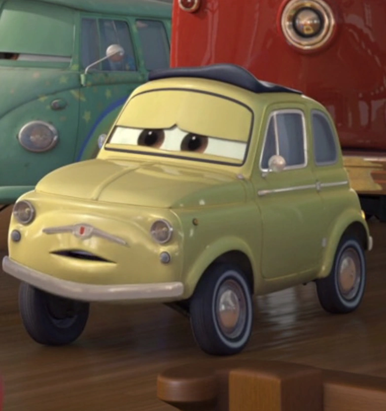 Luigi (Pixar's-Cars Franchise) | The Shared-Combined Crossovers for An ...