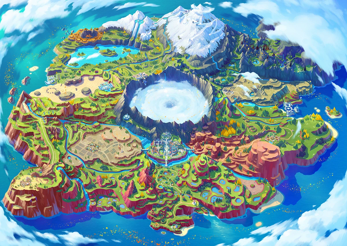Paldea | Analisi Pokémon Wiki | Fandom