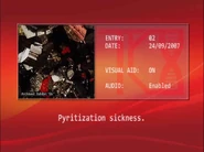 Pyritization Sickness | Analog Conditions and Diseases Wiki | Fandom