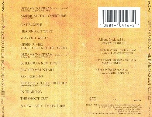 Soundtracks | An American Tail Wiki | Fandom