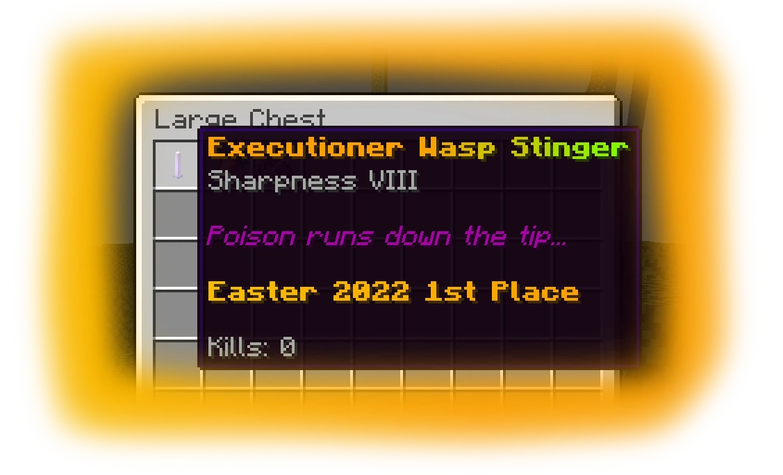 Executioner Wasp Stinger | AnarchyCraft Wiki | Fandom