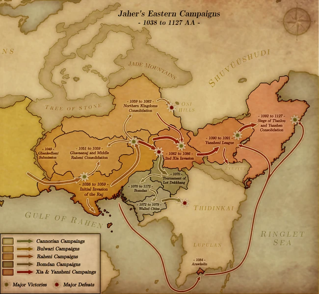 Jaherian Eastern Campaigns | Anbennar Wiki | Fandom