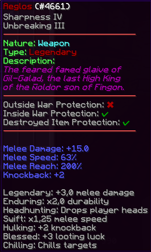 Aeglos | Ancar Network Wiki | Fandom