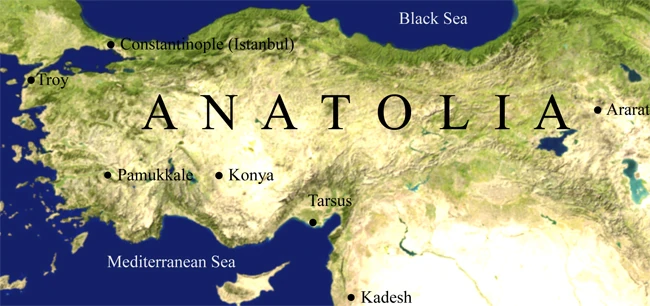 Anatolia Map