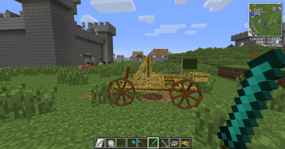 Catapult | Minecraft Ancient Warfare Wiki | Fandom